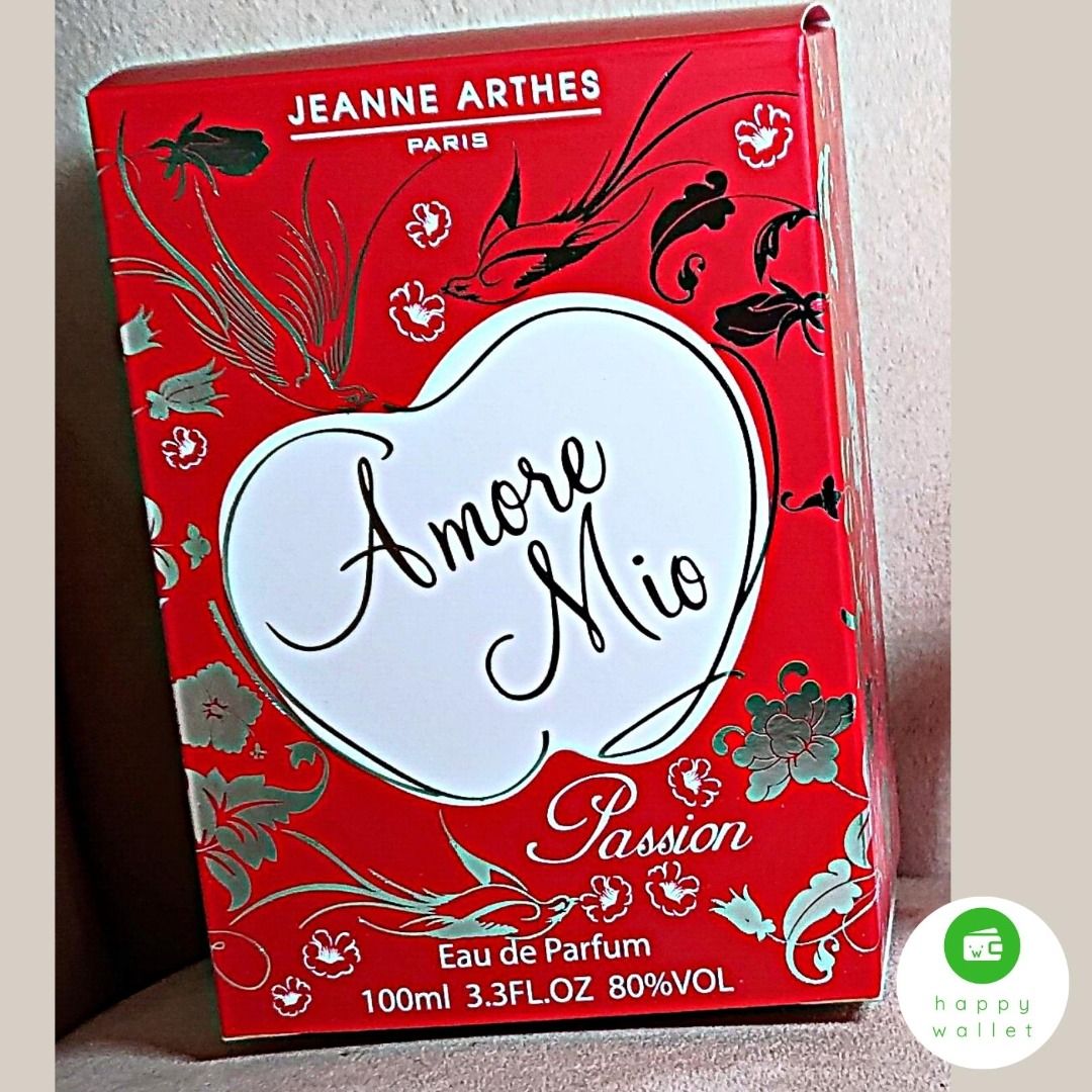 ORIGINAL Amore Mio Passion Jeanne Arthes EDP (3 sprays USED with BOX ...