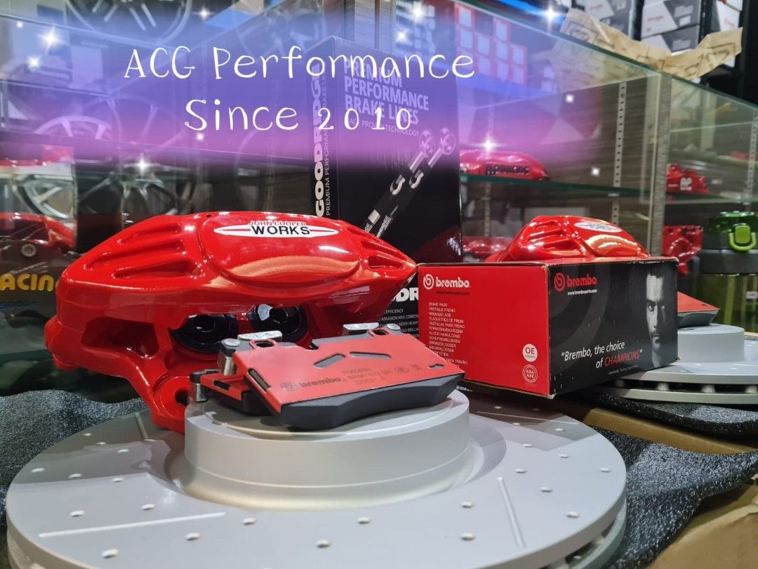 Original Brembo JCW Complete Brakes for Mini R56, Car Accessories ...