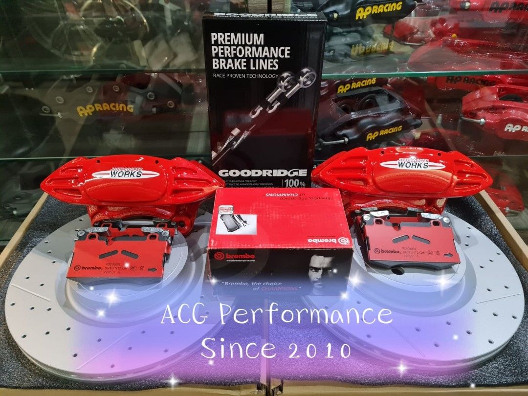 Original Brembo JCW Complete Brakes for Mini R56, Car Accessories ...