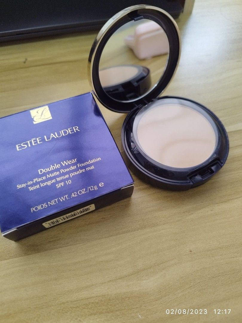 Original Estee Lauder powder compact 2W2 Rattan, Beauty & Personal Care ...