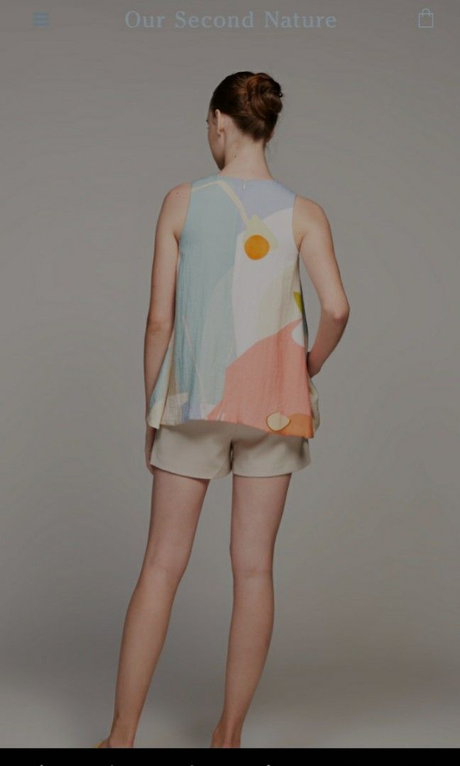 OSN Morning Shift Top, Women's Fashion, Tops, Sleeveless on Carousell