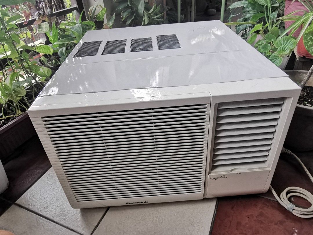 Panasonic 1HP Window Type Aircon, TV & Home Appliances, Air ...