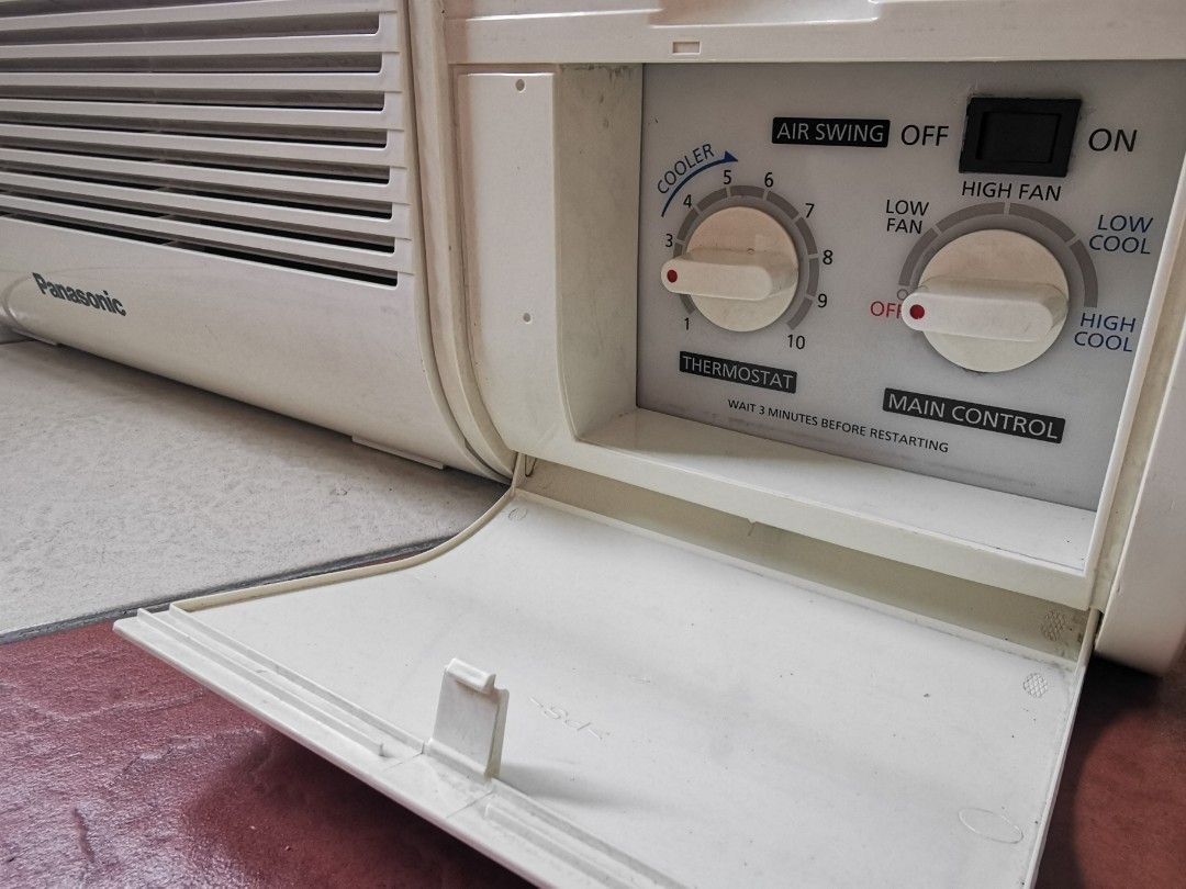 Panasonic 1HP Window Type Aircon, TV & Home Appliances, Air ...