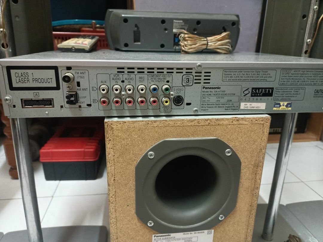 Panasonic 5.1 home theater 1000w, Audio, Soundbars, Speakers ...