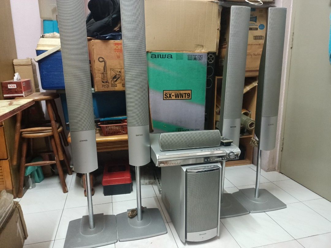 Panasonic 5.1 home theater 1000w, Audio, Soundbars, Speakers ...