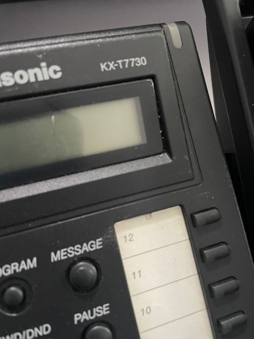 PANASONIC Advanced Hybrid System KT-T7730, Computers & Tech, Office & Business Technology on ...