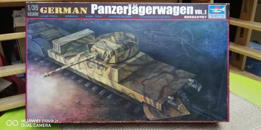 1/ 35 Trumpeter Panzerjagerwagen scale model, Hobbies & Toys, Toys ...