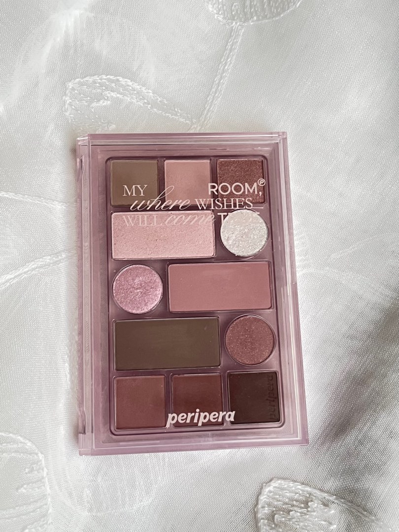 Peripera eyeshadow palette #04 mute pink, Beauty & Personal Care, Face ...
