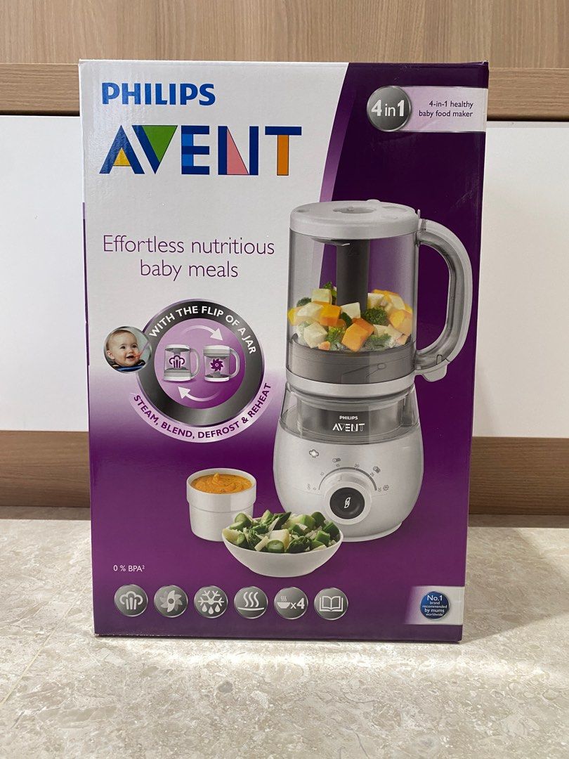 Philips Avent Premium 4-in-1 Steamer Blender, Babies & Kids, Nursing ...