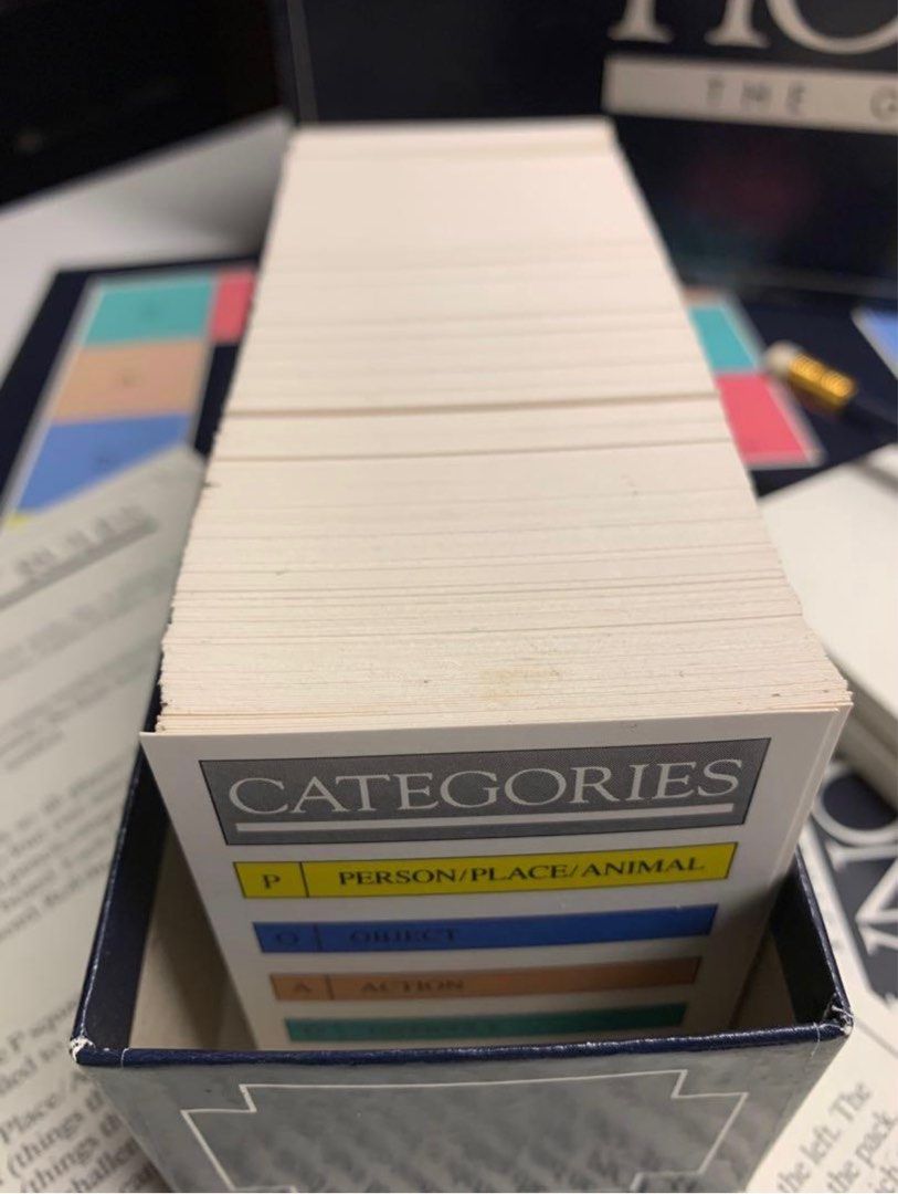 PICTIONARY - THE GAME OF QUICK DRAW, Hobbies & Toys, Memorabilia ...