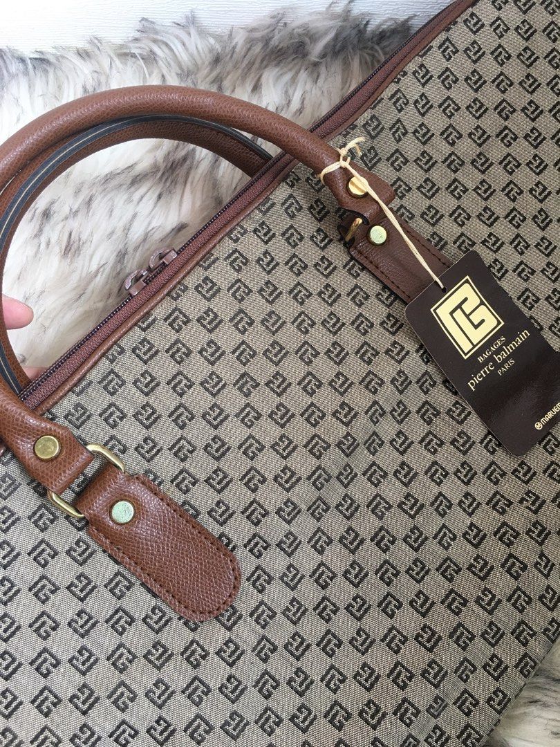 pierre Balmain garment bag, Luxury, Bags & Wallets on Carousell