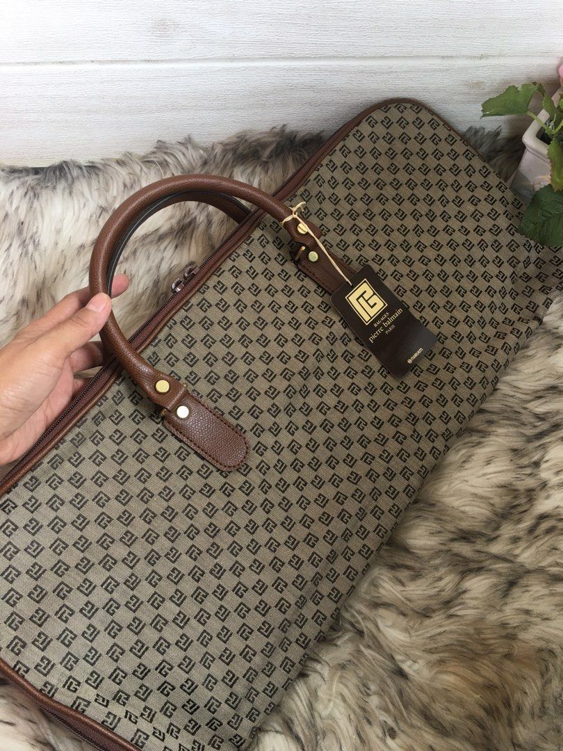 pierre Balmain garment bag, Luxury, Bags & Wallets on Carousell