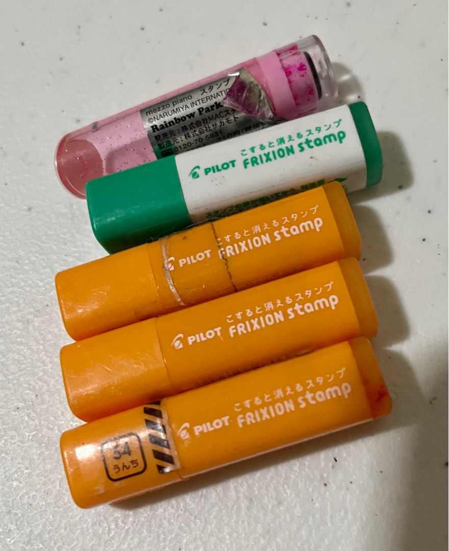 Pilot frixion stamp, Hobbies & Toys, Stationary & Craft, Craft Supplies ...