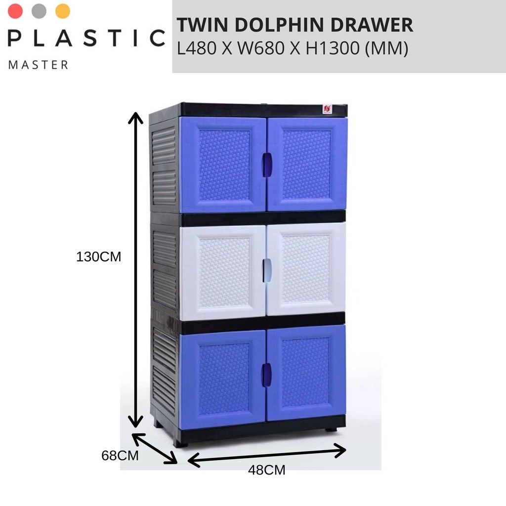 Plastic Storage Cabinet, Furniture & Home Living, Furniture, Shelves ...