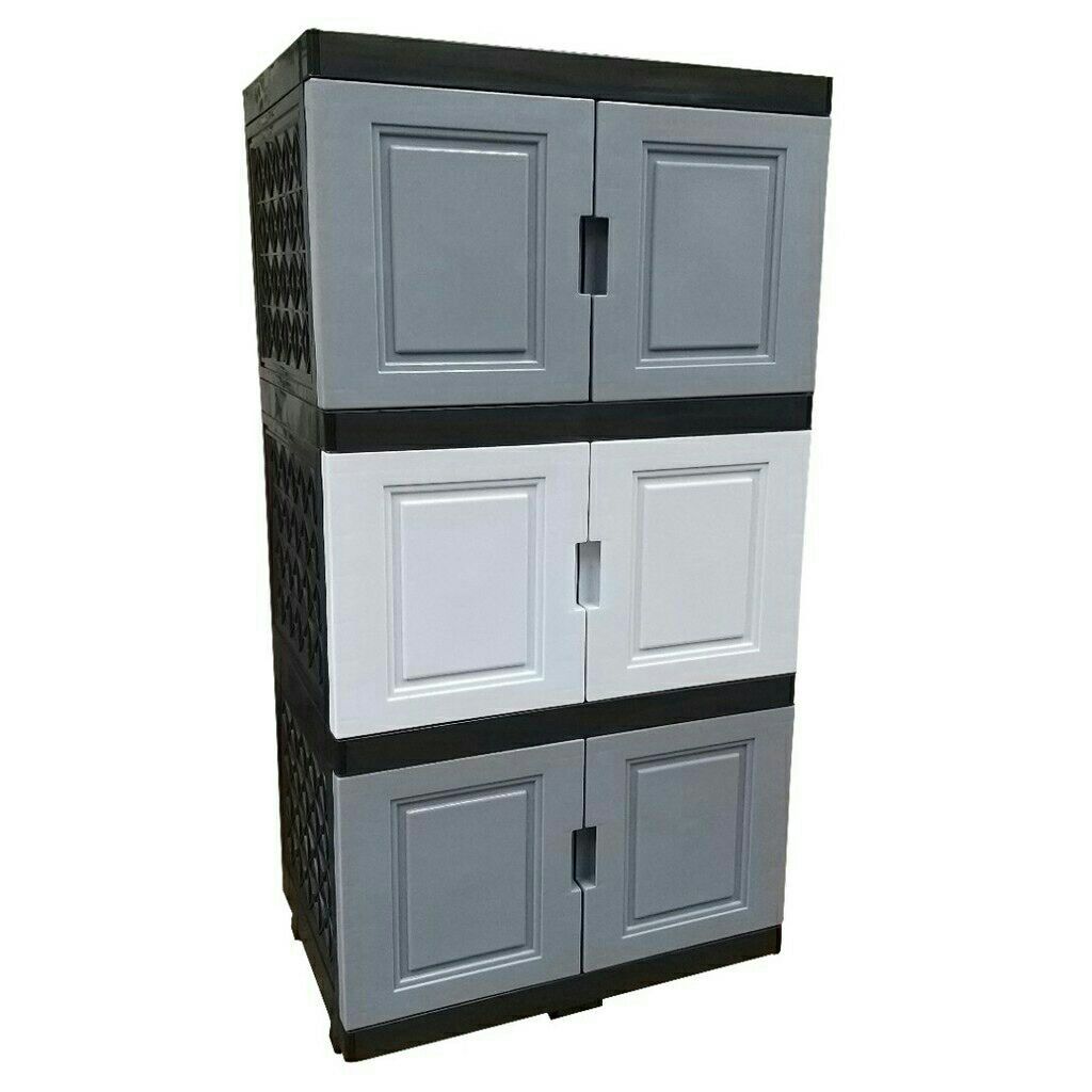 Plastic Storage Cabinet, Furniture & Home Living, Furniture, Shelves ...