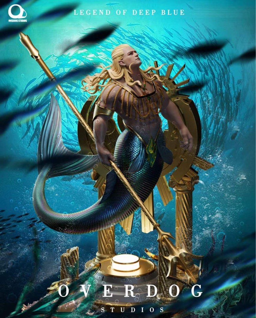 [PO] Merman Hero, Hobbies & Toys, Toys & Games on Carousell