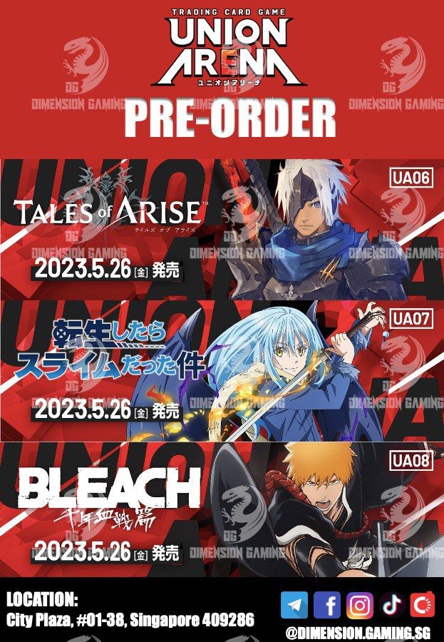 PO Union Arena TCG Code geass | Jujutsu Kaisen | Hunter X Hunter | The ...