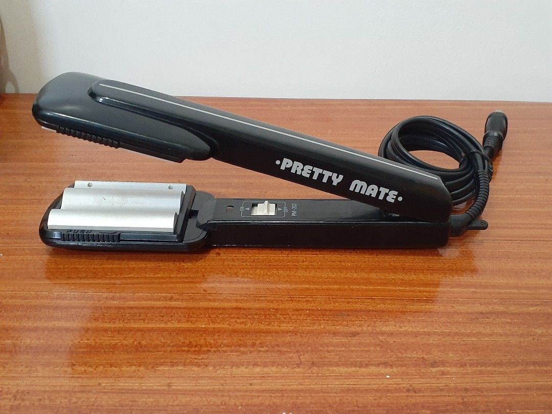 Pretty Mate Hair Crimper (Big Waves on Hair), Beauty & Personal Care ...