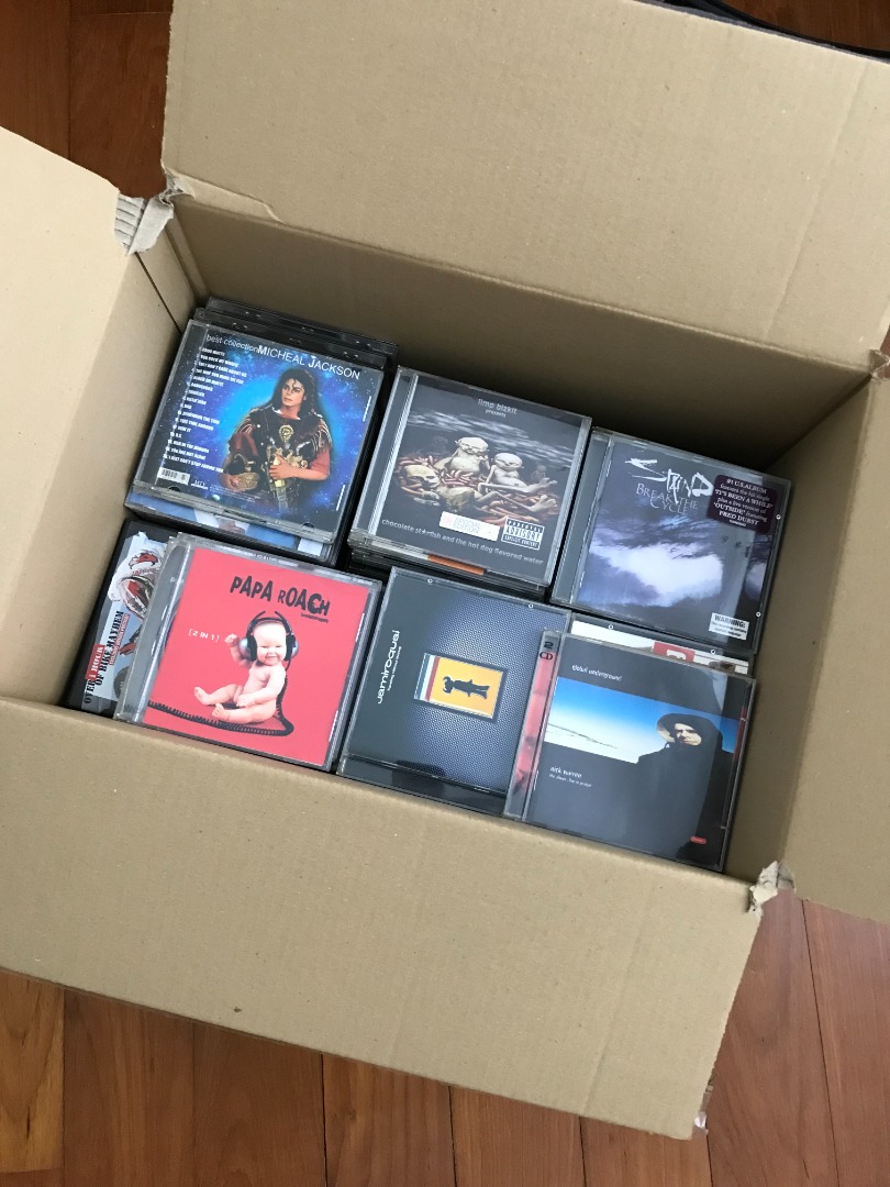 Random CDs and DVDs (with cases), Hobbies & Toys, Music & Media, CDs ...