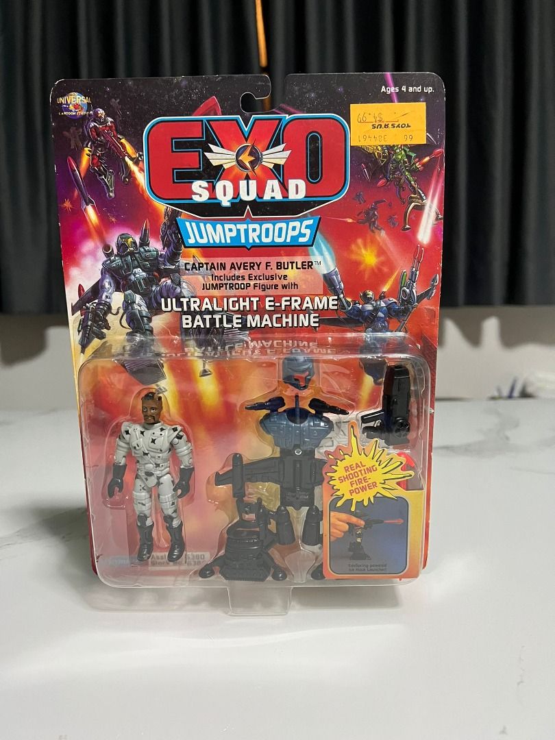 Rare EXO Squad Jump Troops Ultralight E-frame Battle Machine 4 sets ...