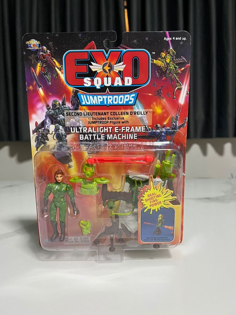 Rare EXO Squad Jump Troops Ultralight E-frame Battle Machine 4 sets ...