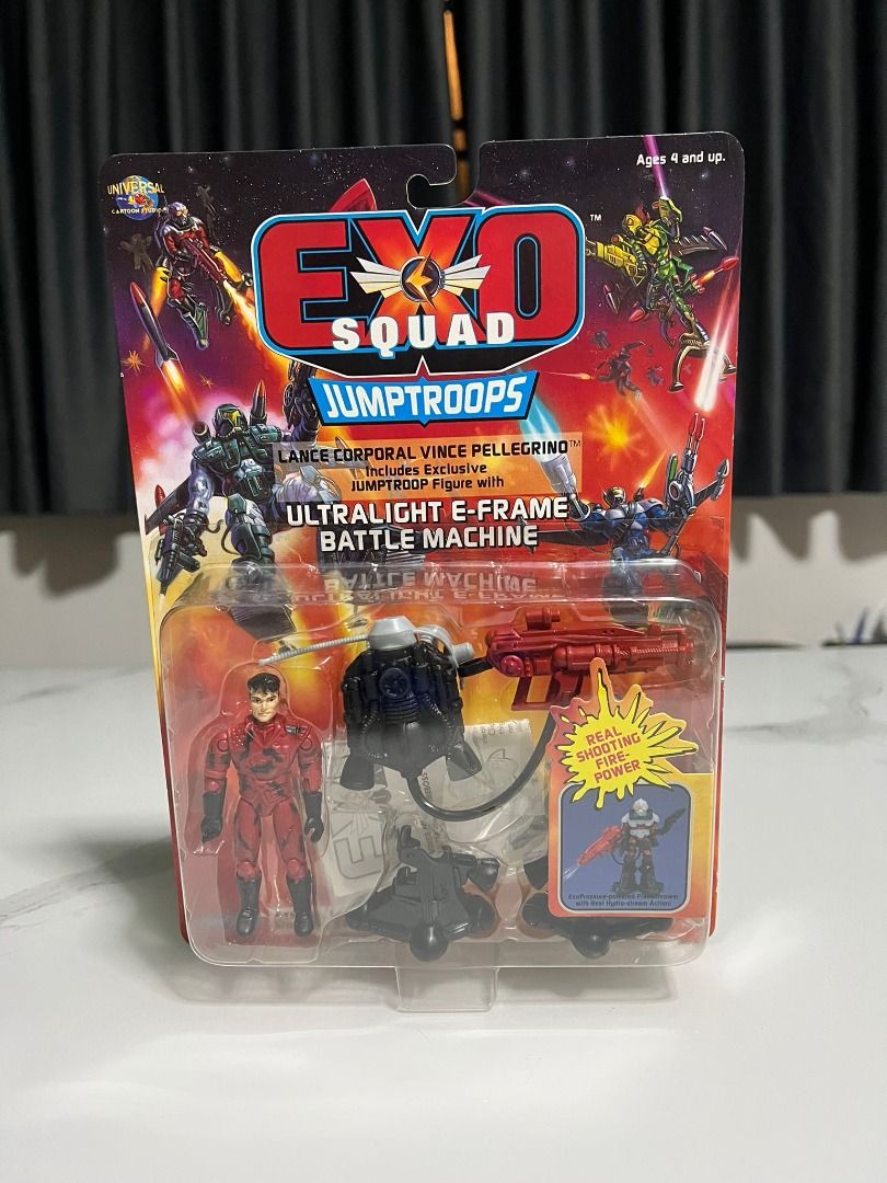 Rare EXO Squad Jump Troops Ultralight E-frame Battle Machine 4 sets ...
