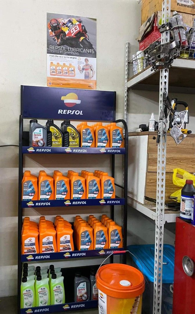 Repsol Engine Oil, Motorcycles, Motorcycle Accessories on Carousell