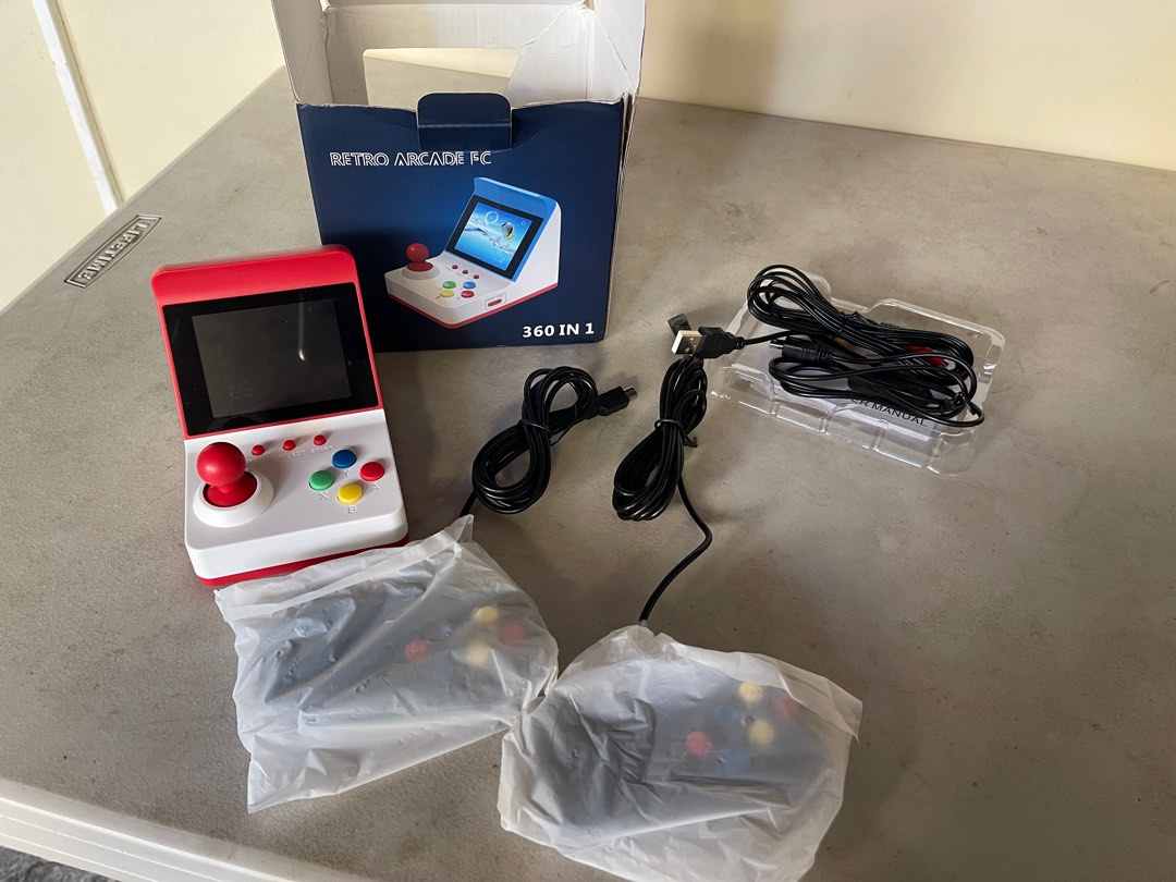 Retro Family Computer Console (360 in 1 Games), Hobbies & Toys, Toys ...