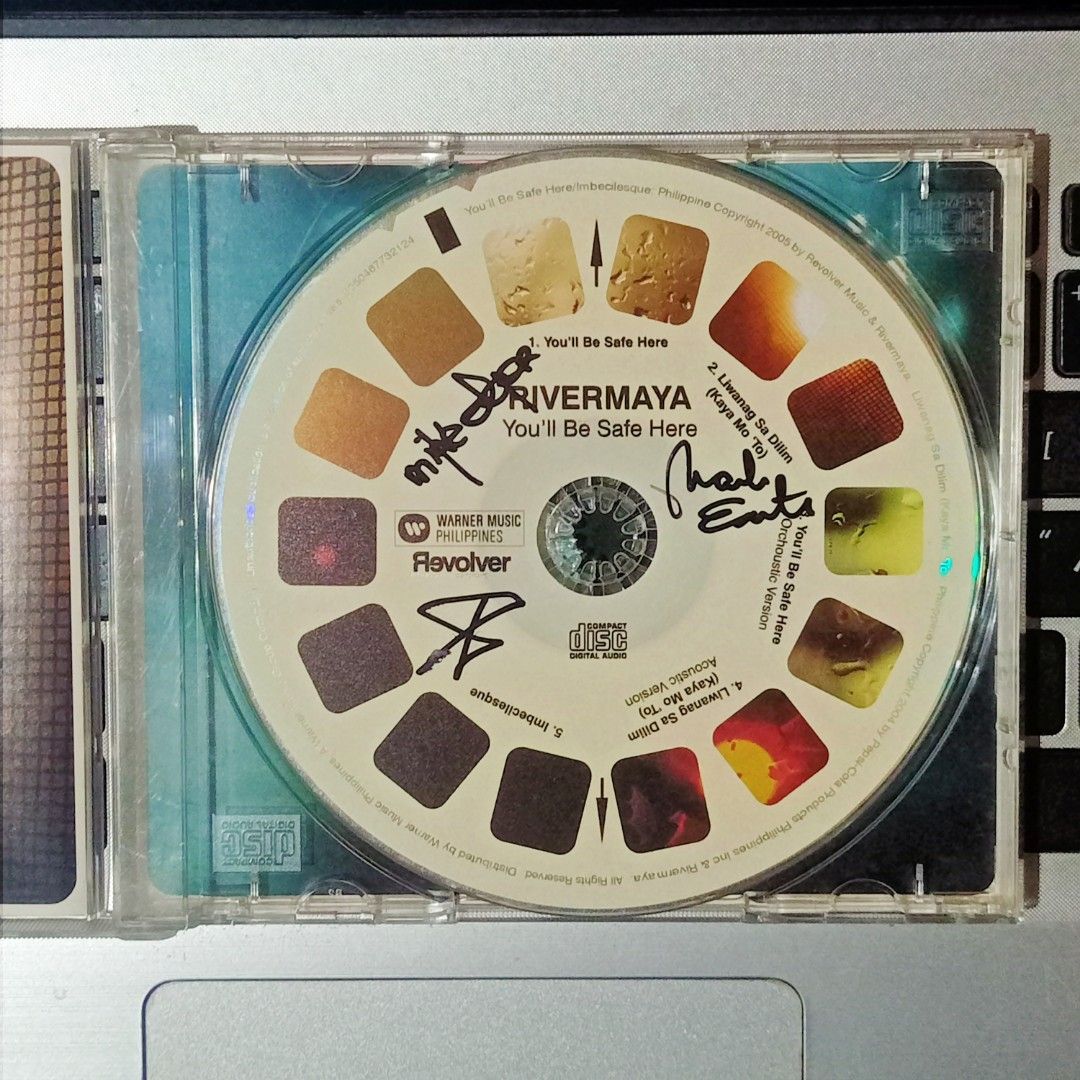 RIVERMAYA YOU'LL BE SAFE HERE SIGNED CD on Carousell
