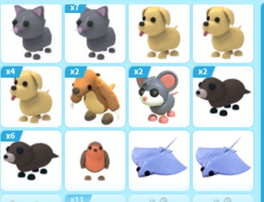 Roblox adopt me pets, Video Gaming, Gaming Accessories, In-Game ...