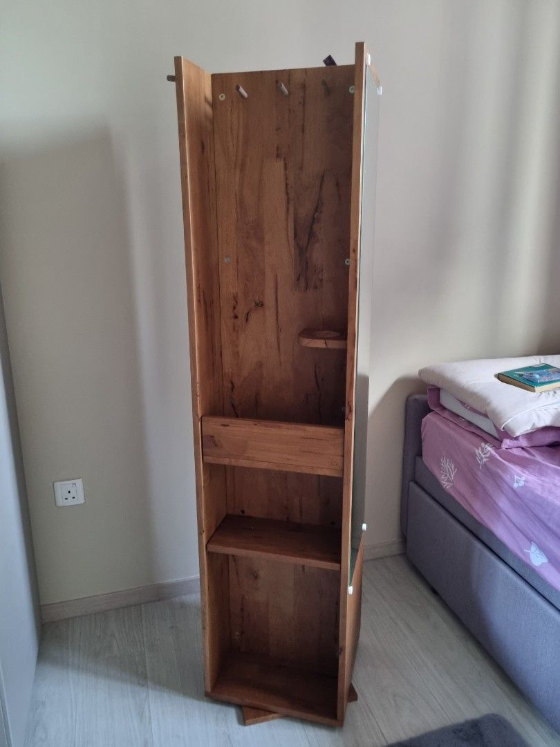 Rotating Dressing Table With Mirror, Furniture & Home Living, Furniture ...