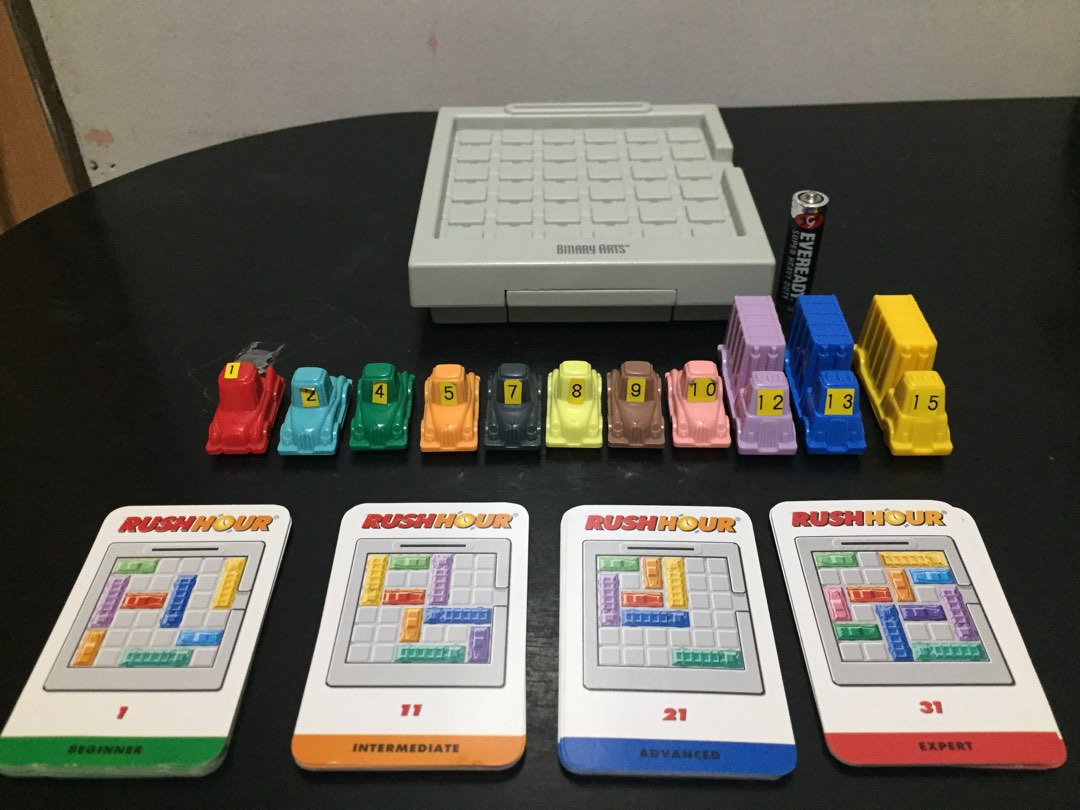 Rush Hour Puzzle Game, Hobbies & Toys, Toys & Games on Carousell