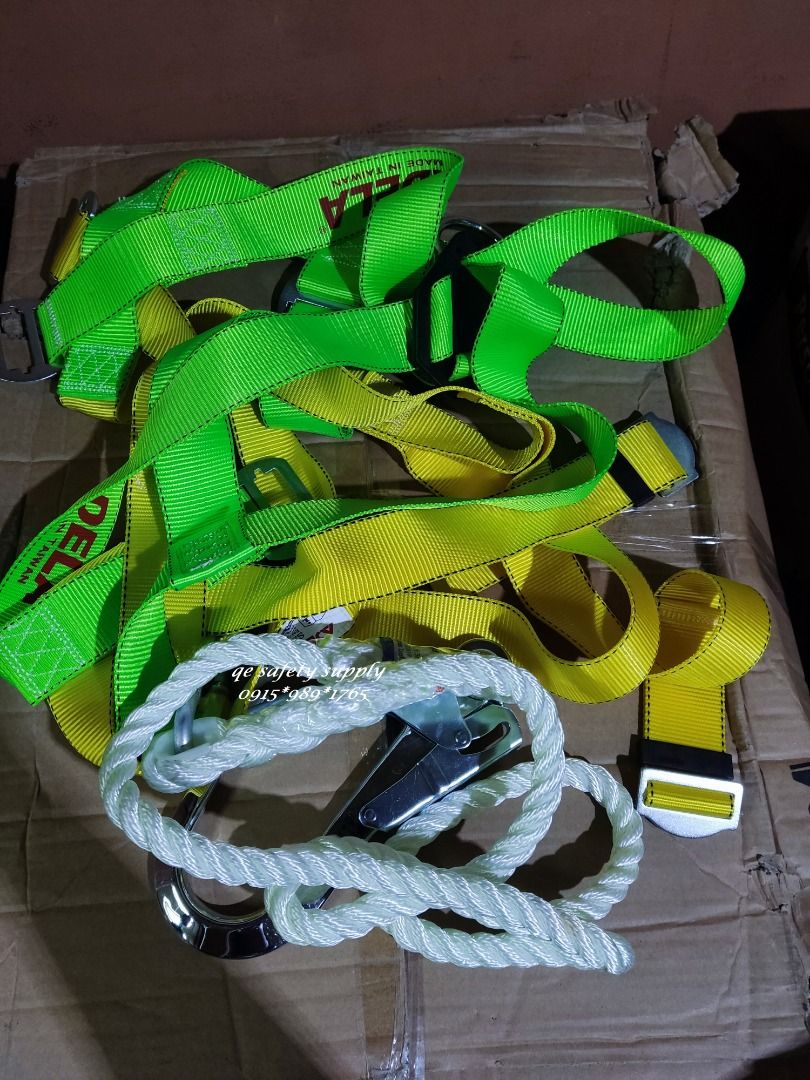 Safety Harness Full Body Harness Double Lanyard Big Hook Adela on Carousell Safety Harness Full Body Harness Double Lanyard Big Hook Adela on Carousell