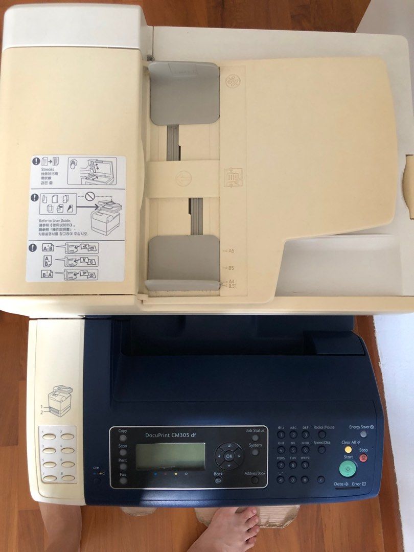 Fuji xerox DocuPrint CM305 df, Computers & Tech, Printers, Scanners ...