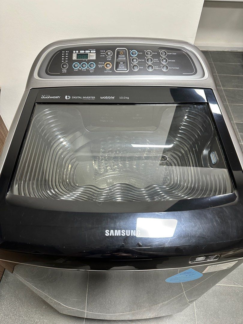 Samsung Top Loading Washing Machine 10KG, TV & Home Appliances, Washing ...