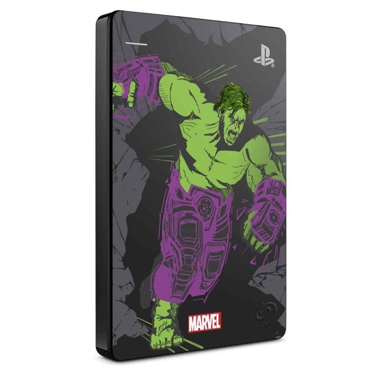 Seagate Game Drive Marvel's Avengers - Hulk 2TB External Hard Drive ...