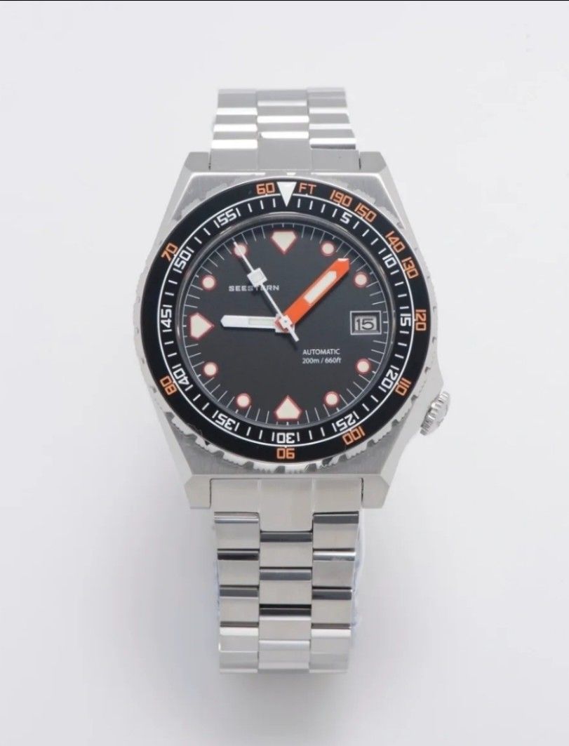 Seestern Sub600T Doxa homage automatic dive watch, Men's Fashion ...