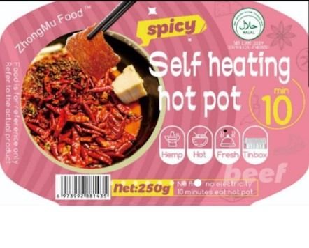 Self Heating Hot Pot [Halal], Food & Drinks, Chilled & Frozen Food on ...