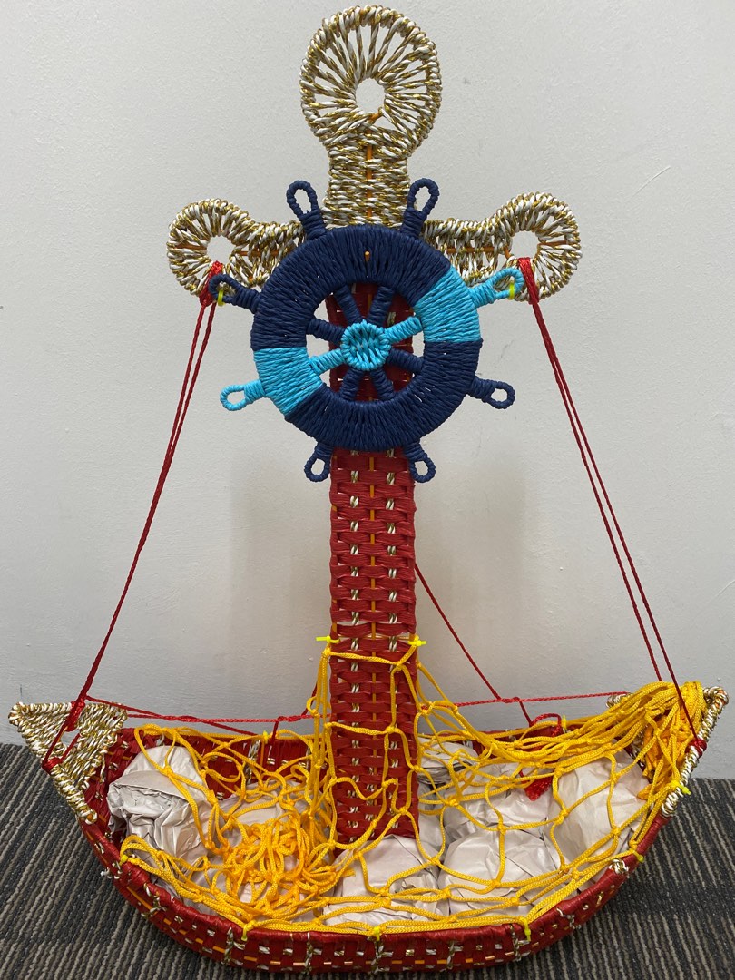 Ship Boat Hamper Basket, Food & Drinks, Gift Baskets & Hampers on Carousell