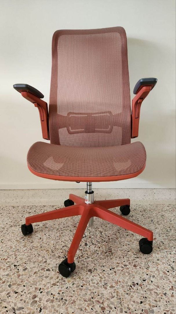 Sihoo ergonomic mesh red office/computer/study chair, Furniture & Home ...