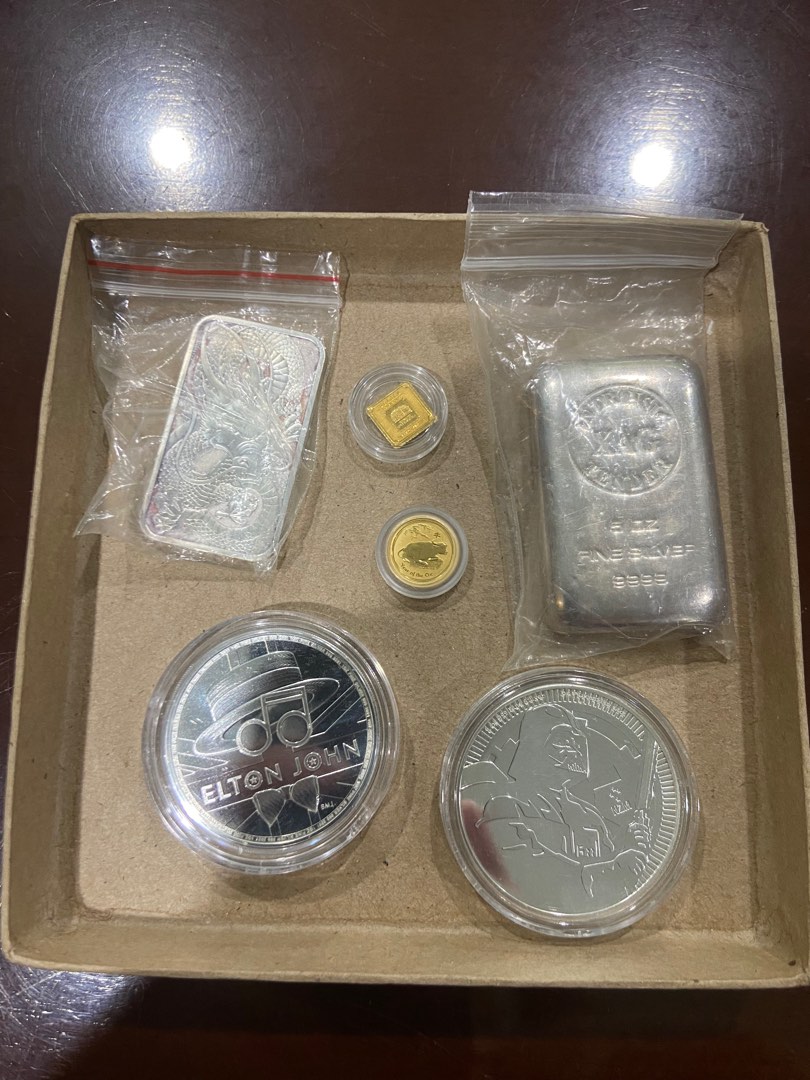 Silver and Gold Coin Collection, Hobbies & Toys, Memorabilia ...