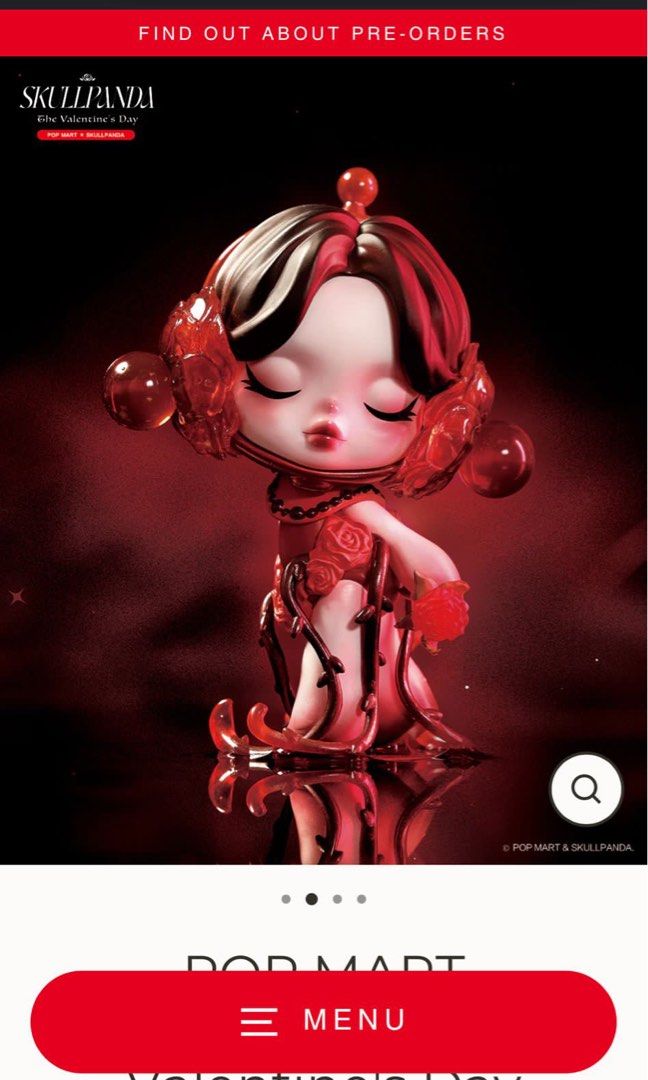 Skullpanda The Valentine’s Day Limited Edition 100% Figure, Hobbies ... Skullpanda The Valentine’s Day Limited Edition 100% Figure, Hobbies ...