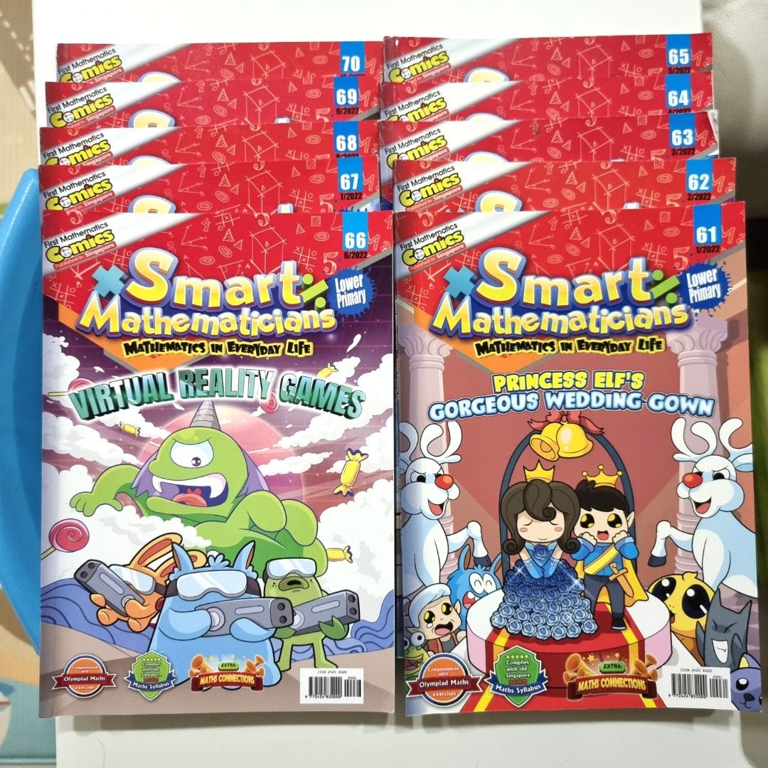 Smart Mathematician Lower Primary 2022 (61-70), Hobbies & Toys, Books ...