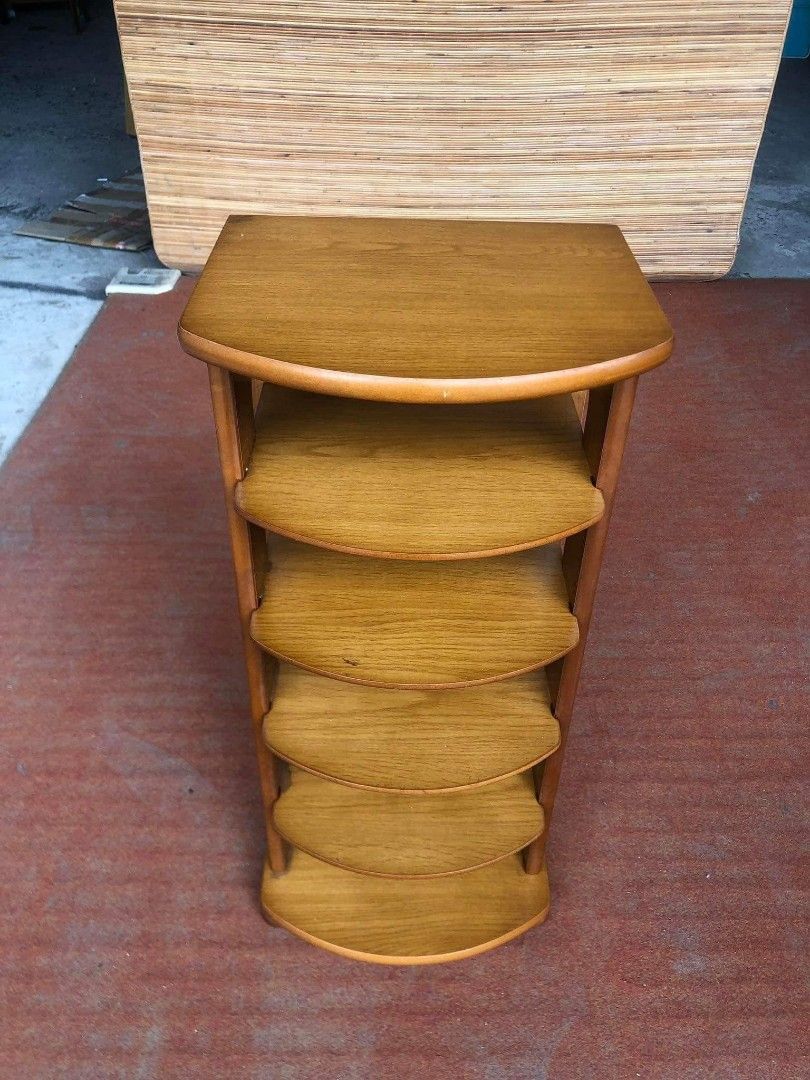 Solid wood shoe rack / modem rack 12L x 10W x 26H inches 5 tier rack ...