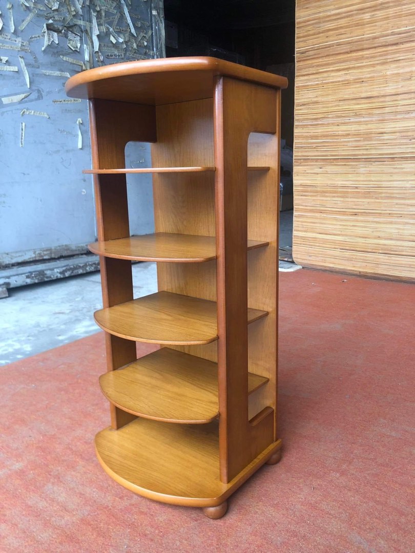 Solid wood shoe rack/modern rack, Furniture & Home Living, Furniture ...