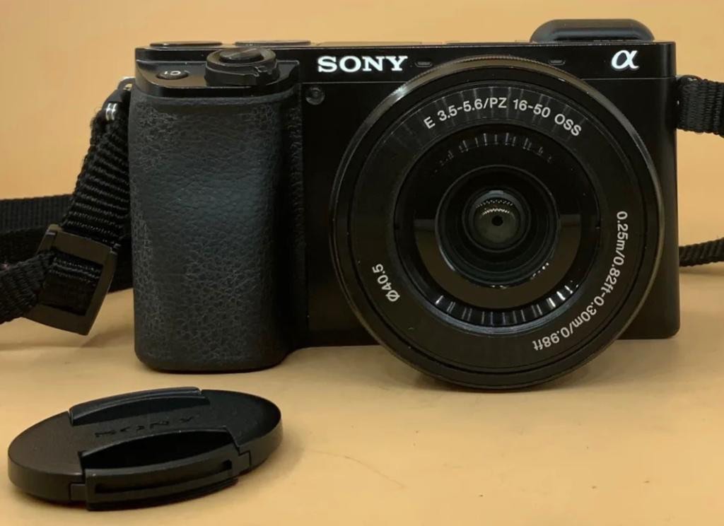 Sony Alpha 6100 a6100 Mirrorless Camera Black 24.3MP 4K WiFi AVCHD APS ...