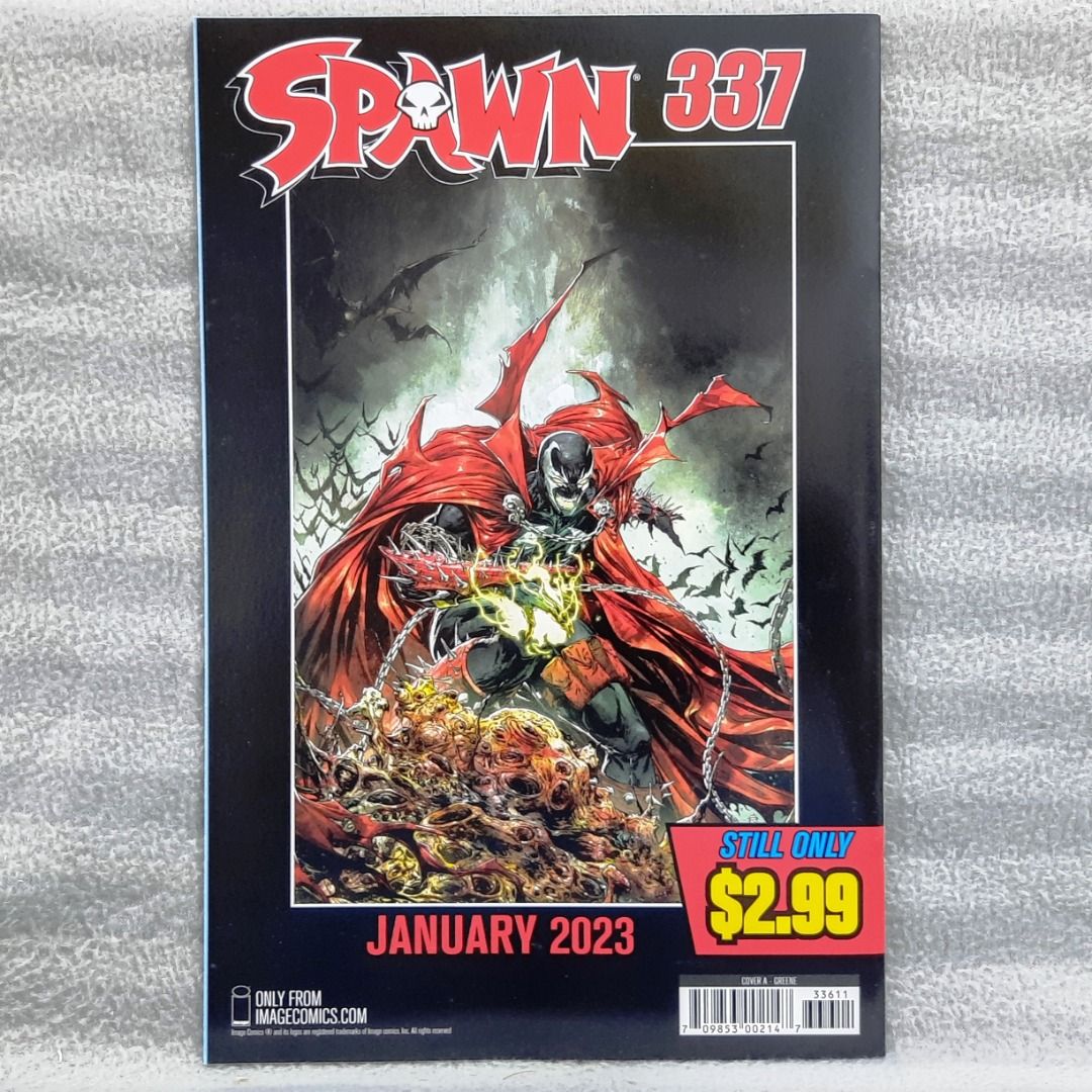 Spawn #336 (Image Comics) Rory McConville, Carlo Barberi, Sanford ...