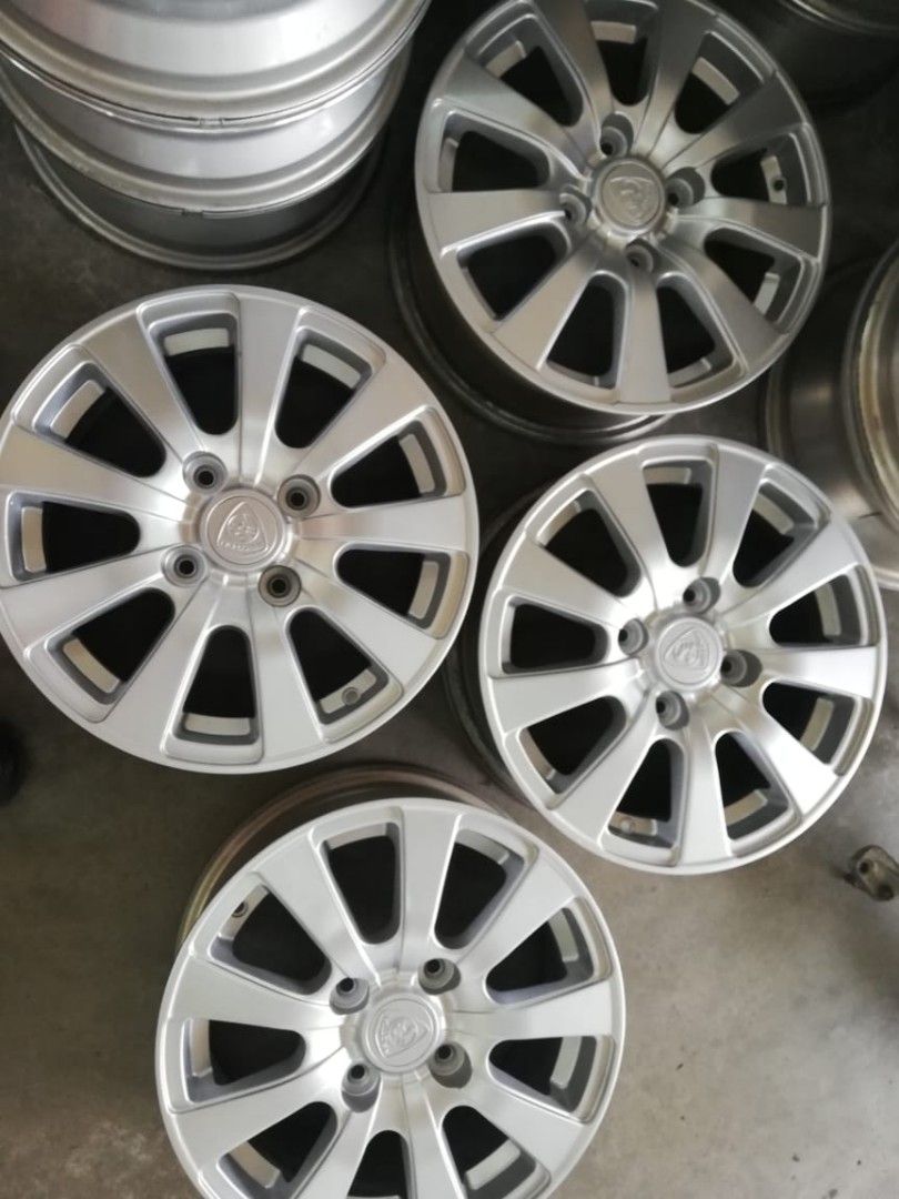 Sport rim proton original persona waja 15, Auto Accessories on Carousell