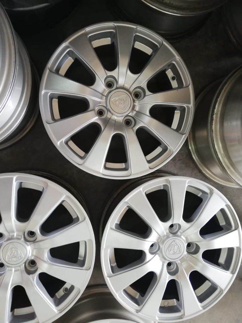 Sport rim proton original persona waja 15, Auto Accessories on Carousell