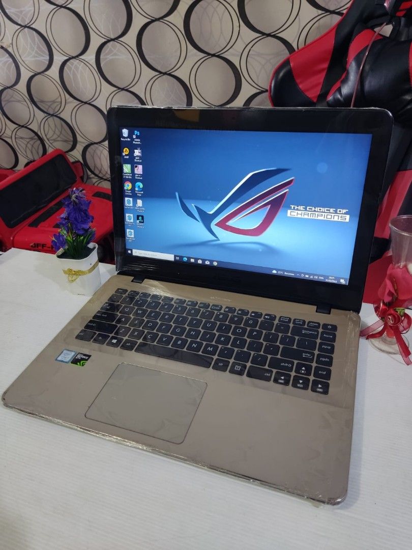[SSD] Laptop Asus X442urr Core i7-7500 RAM 8GB/SSD 256GB DUAL VGA NVIDIA Murah bos!, Elektronik ...